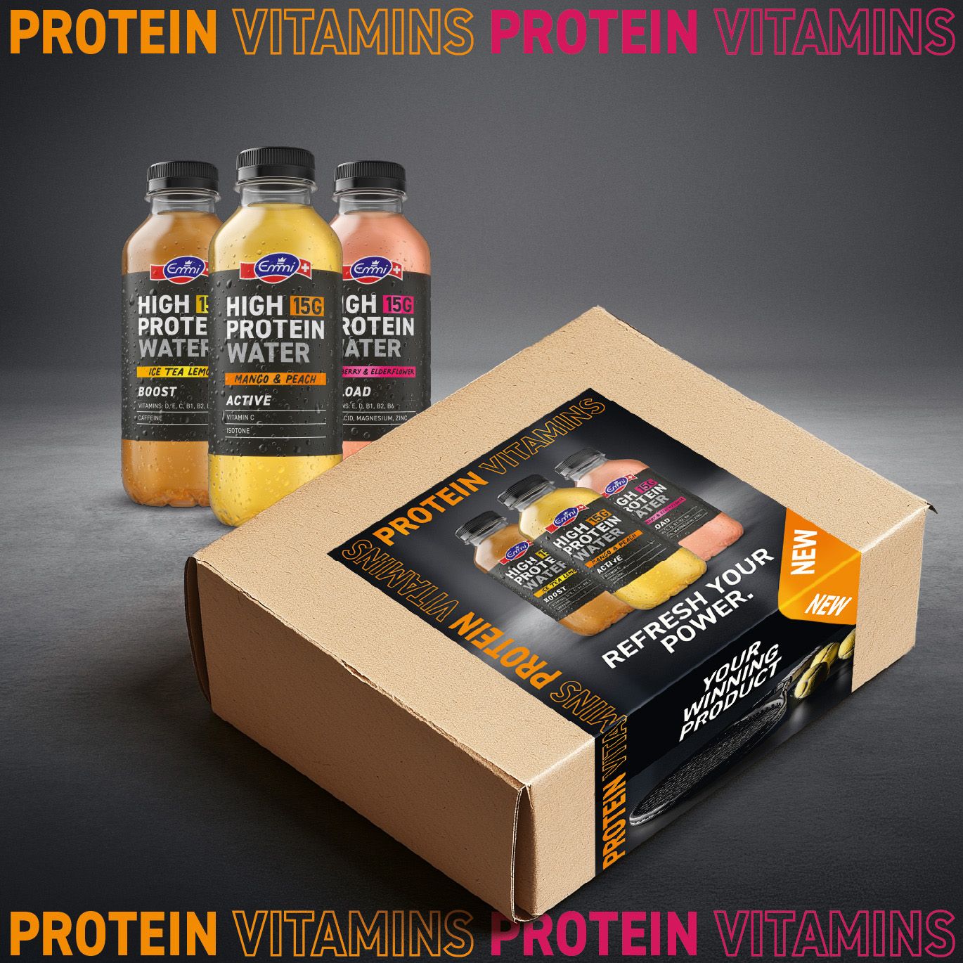 Emmi HIGH PROTEIN WATER | Food Service